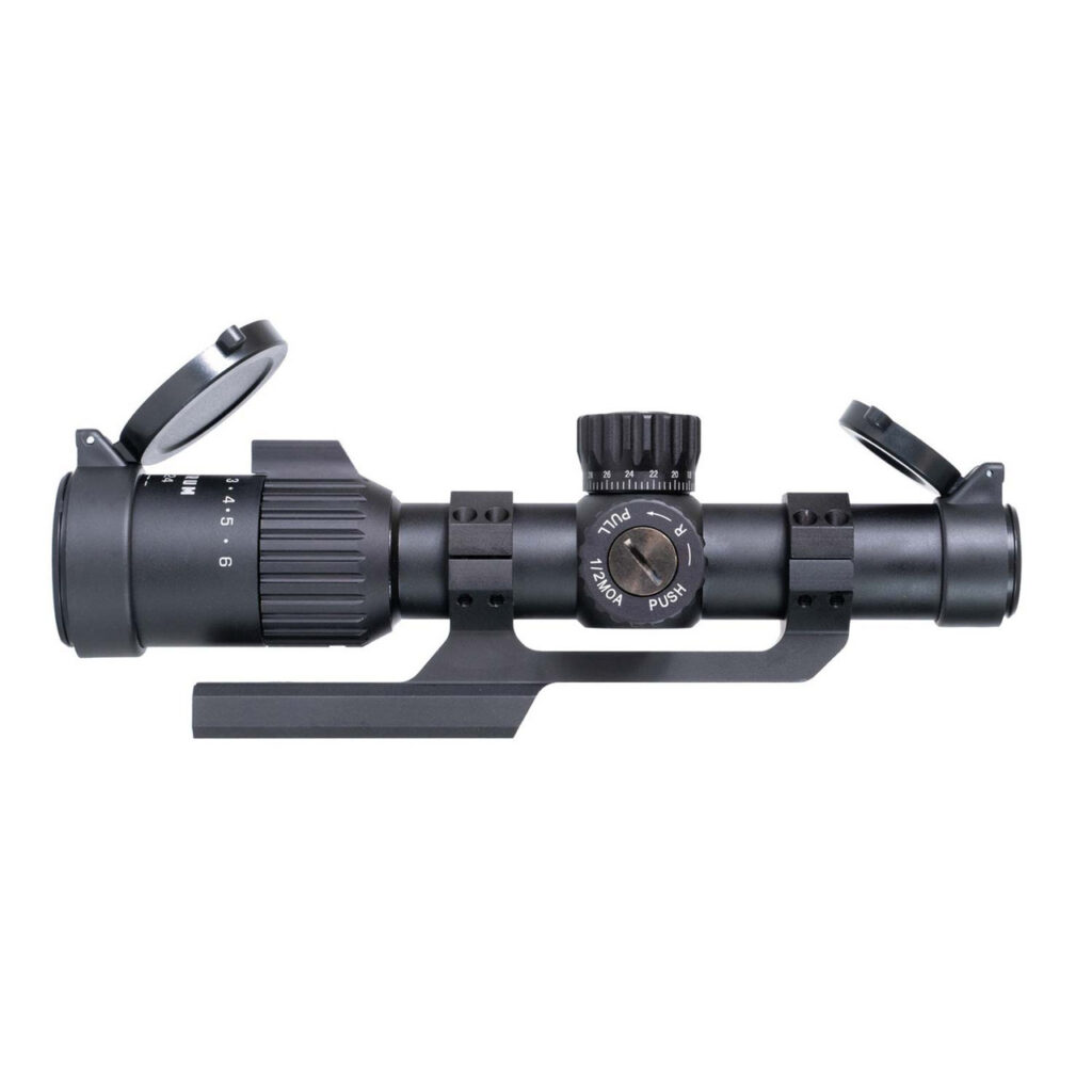 Spectre 1-6x24 LPVO Rifle Scope FLAT DARK EARTH - LEMS